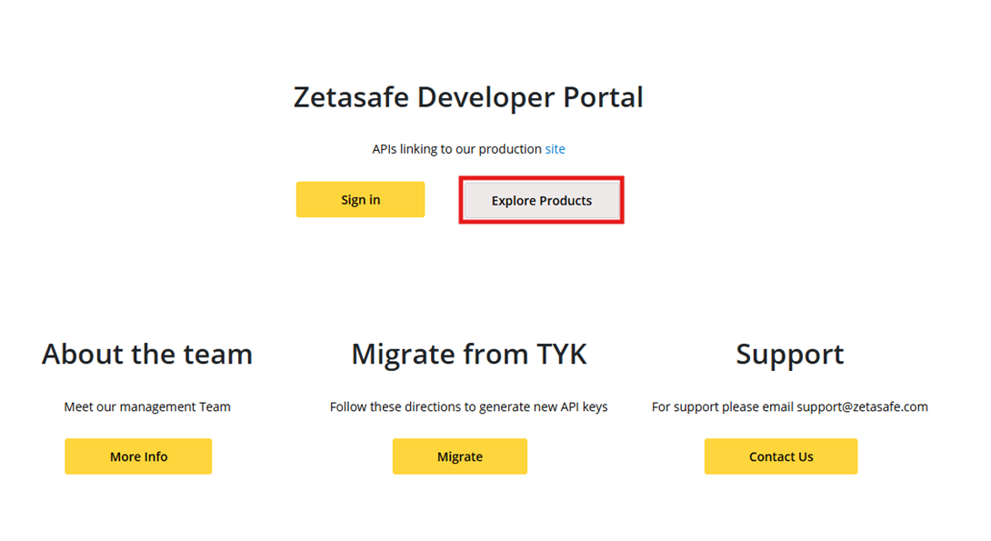 ZetaSafe's API Management system is changing – Community and Support